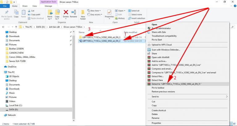 Hướng dẫn cài máy in Canon 7100cn, tải Driver canon 7100cn